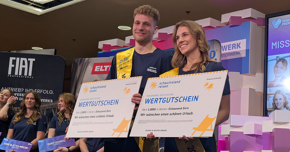 Maximilian Buerger aus Wetter ist Mister Handwerk 2026